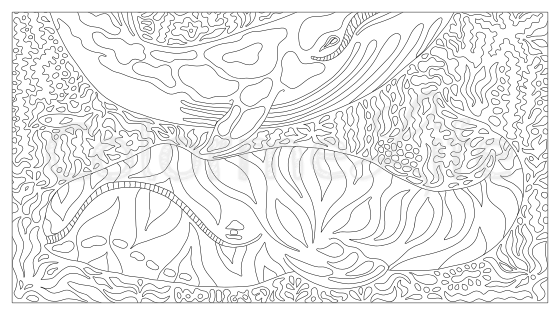 Coloring pages for adults and kids